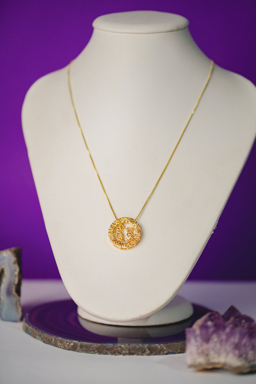 COLAR OUTLET FOLHEADO A OURO 18K
